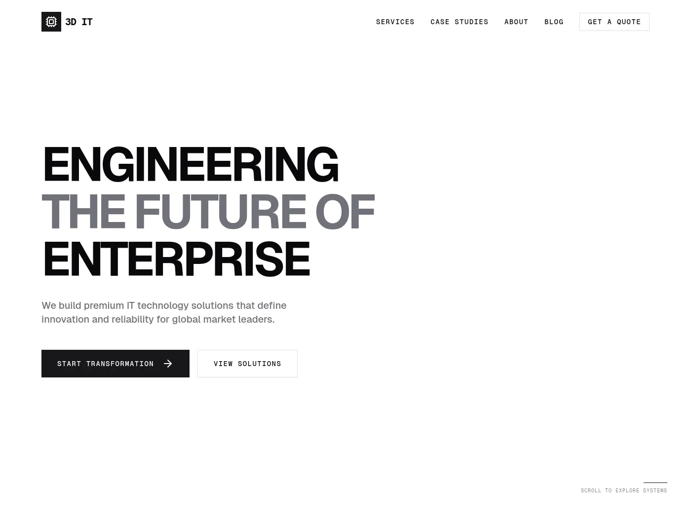 3D IT Solutions Site