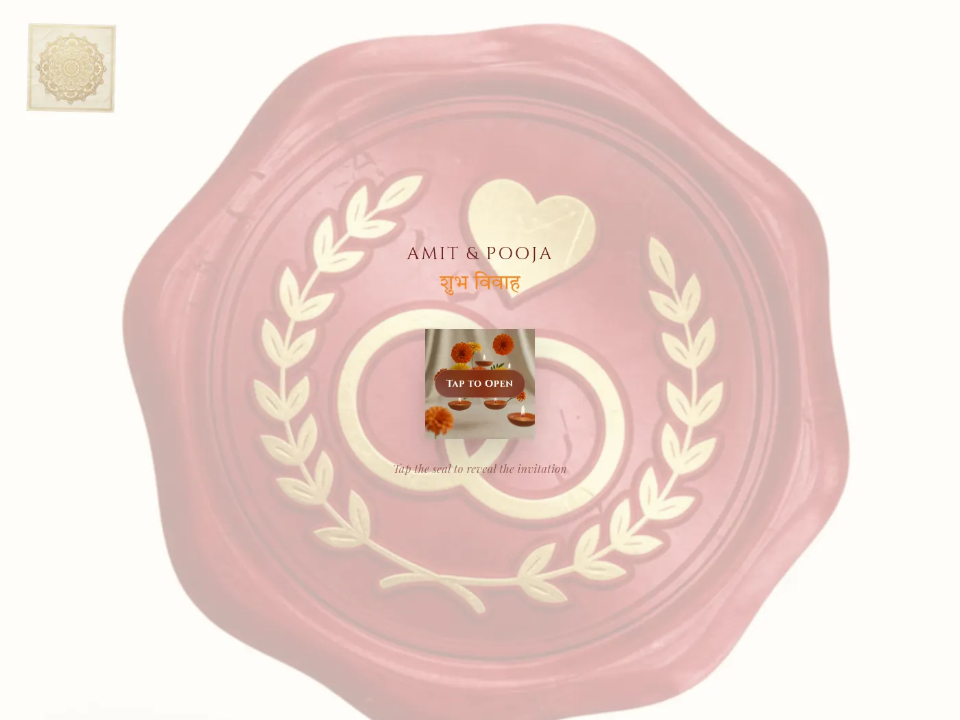 Maharashtrian 3D Wedding Invite