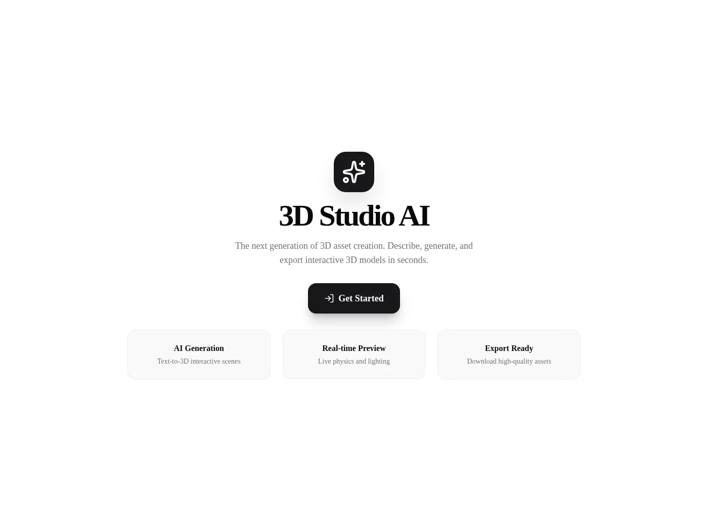 3D Model Generator