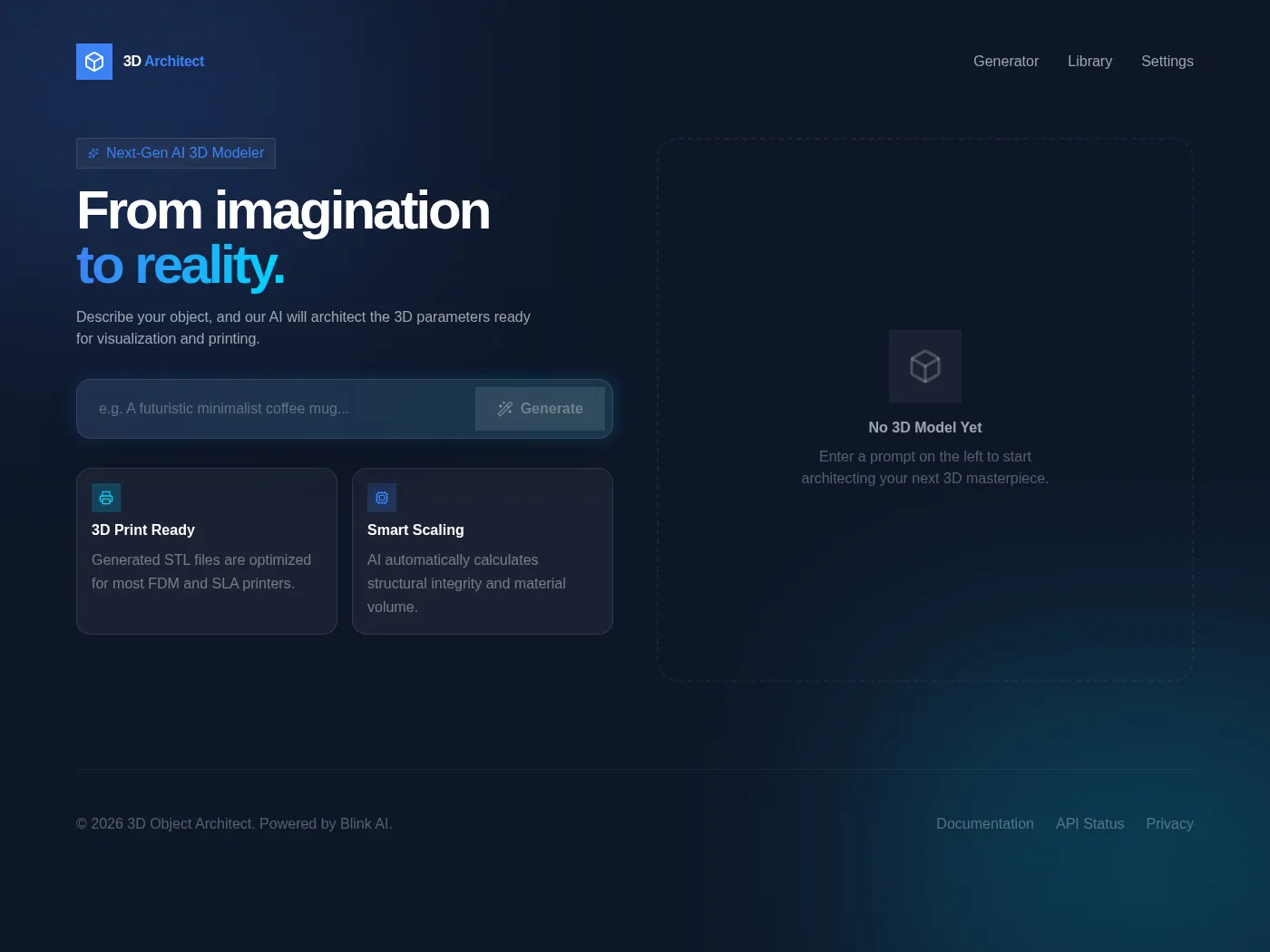 3D Object Generator