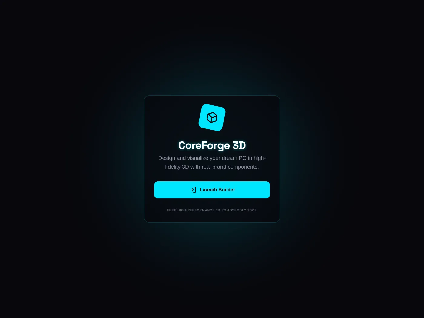 3D PC Builder