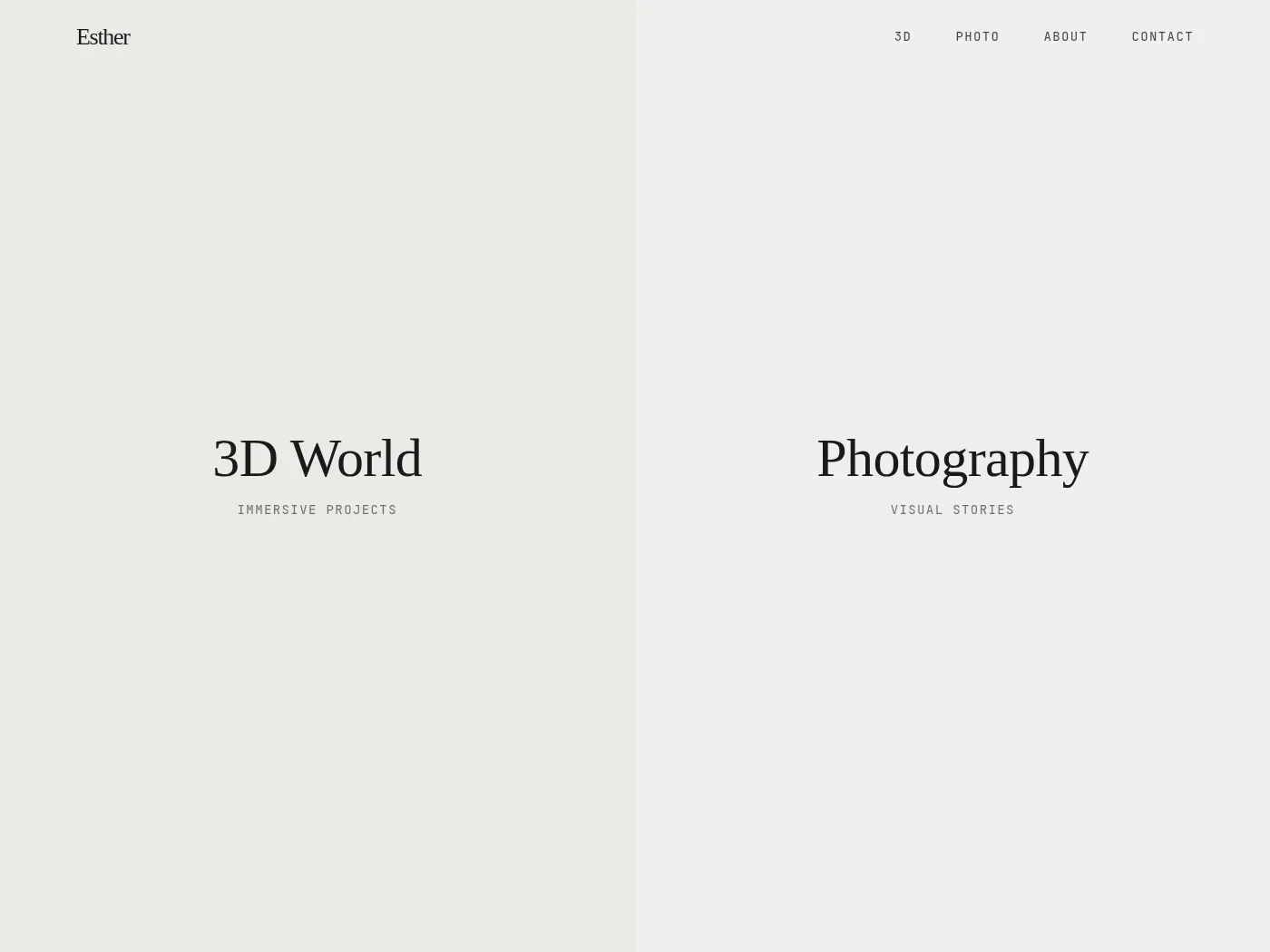 3D & Photo Portfolio