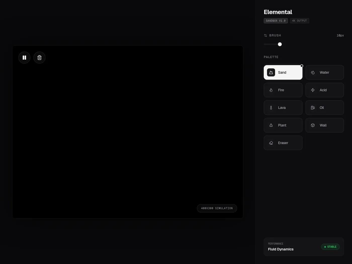 Elemental Physics Sandbox