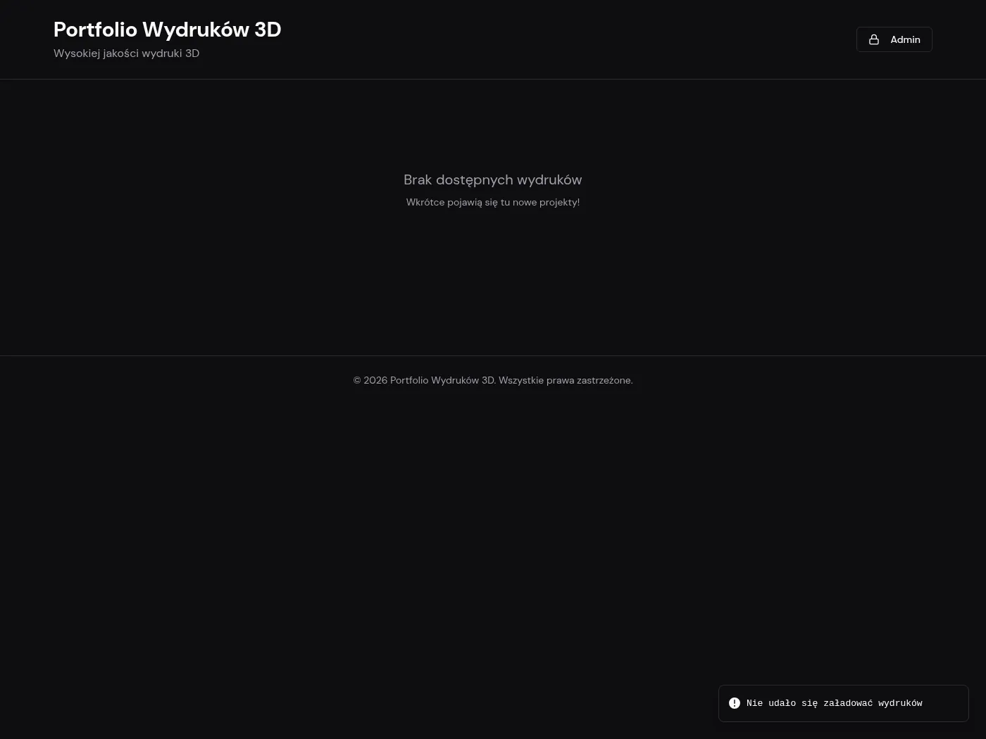 3D Print Portfolio Polska