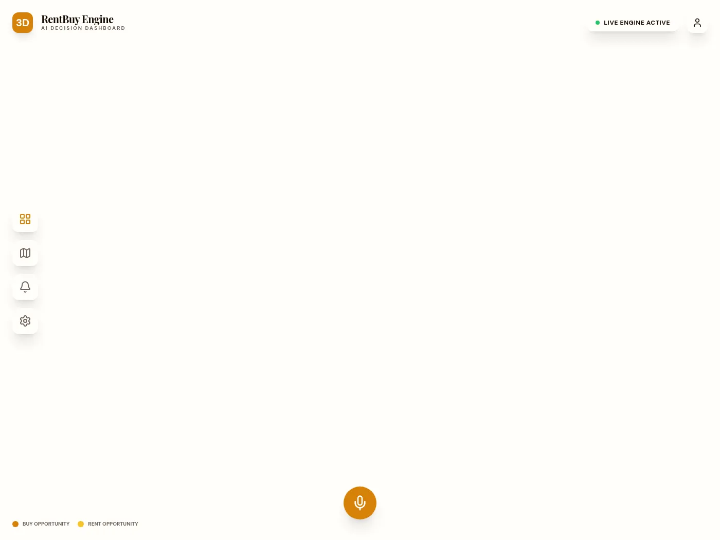 3DRentBuy AI Decision Engine