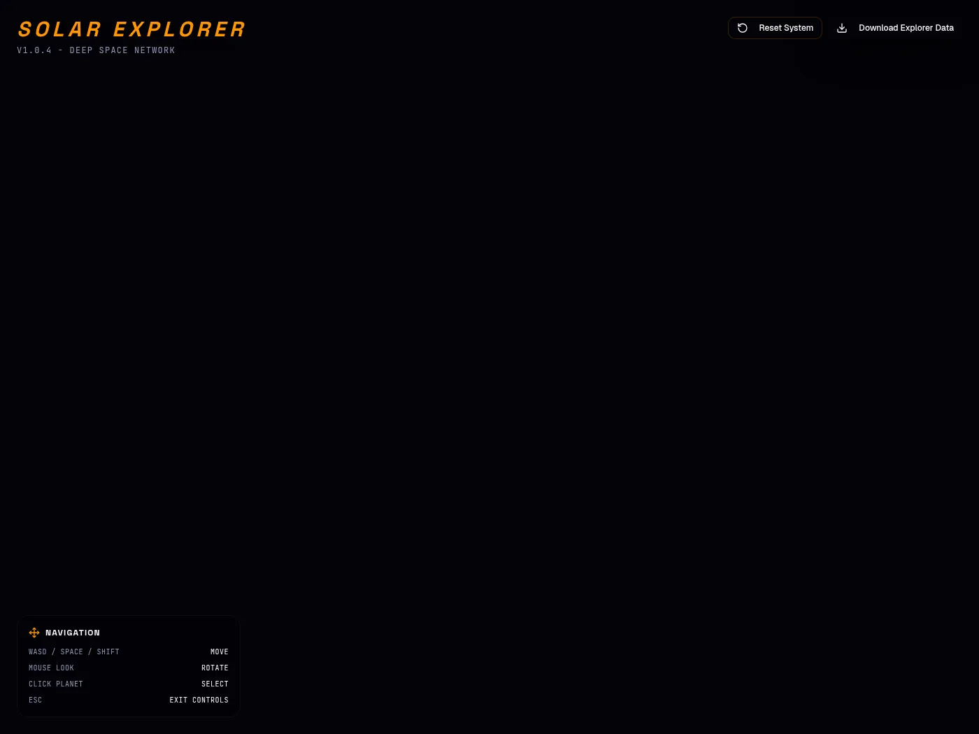 3D Solar Explorer