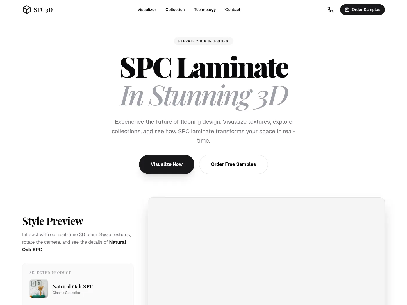 3D SPC Laminate Site