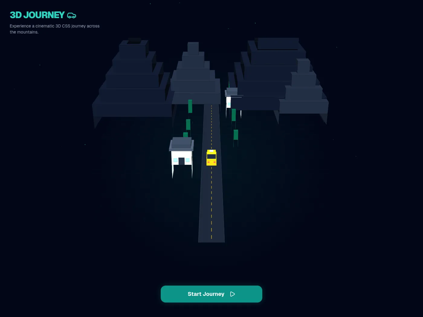 3D Taxi Journey