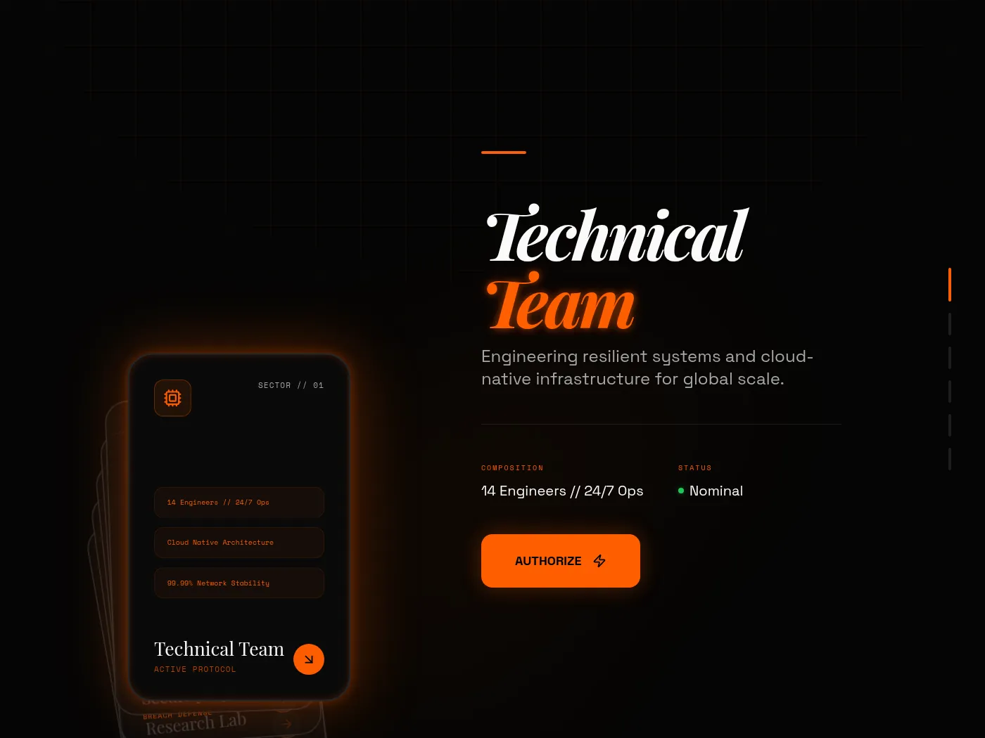 Futuristic Team Cards