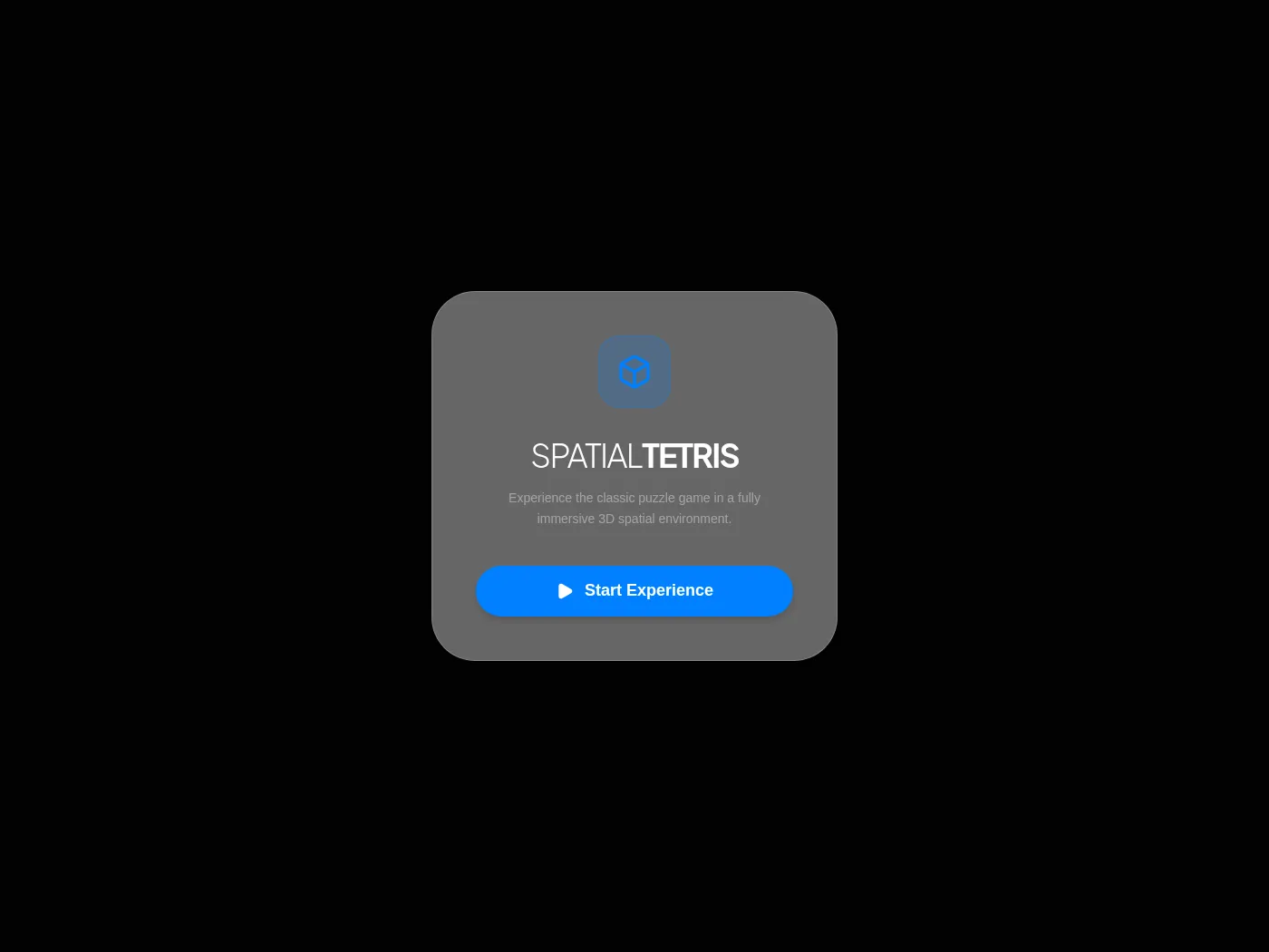 Apple-Inspired 3D Tetris