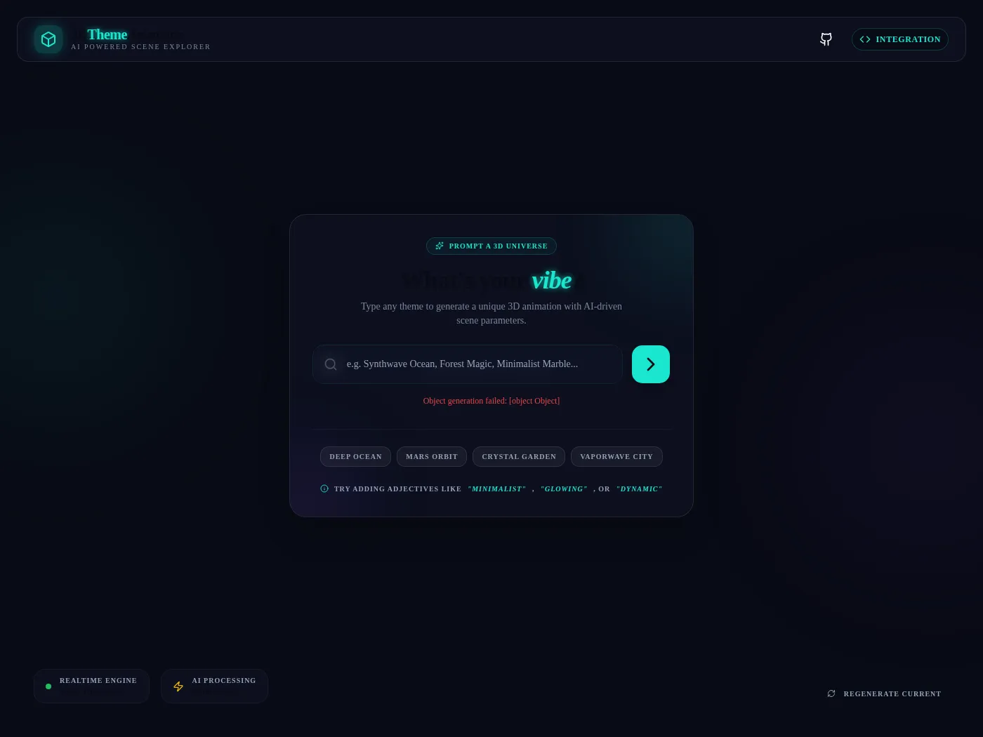 3D Theme Animator