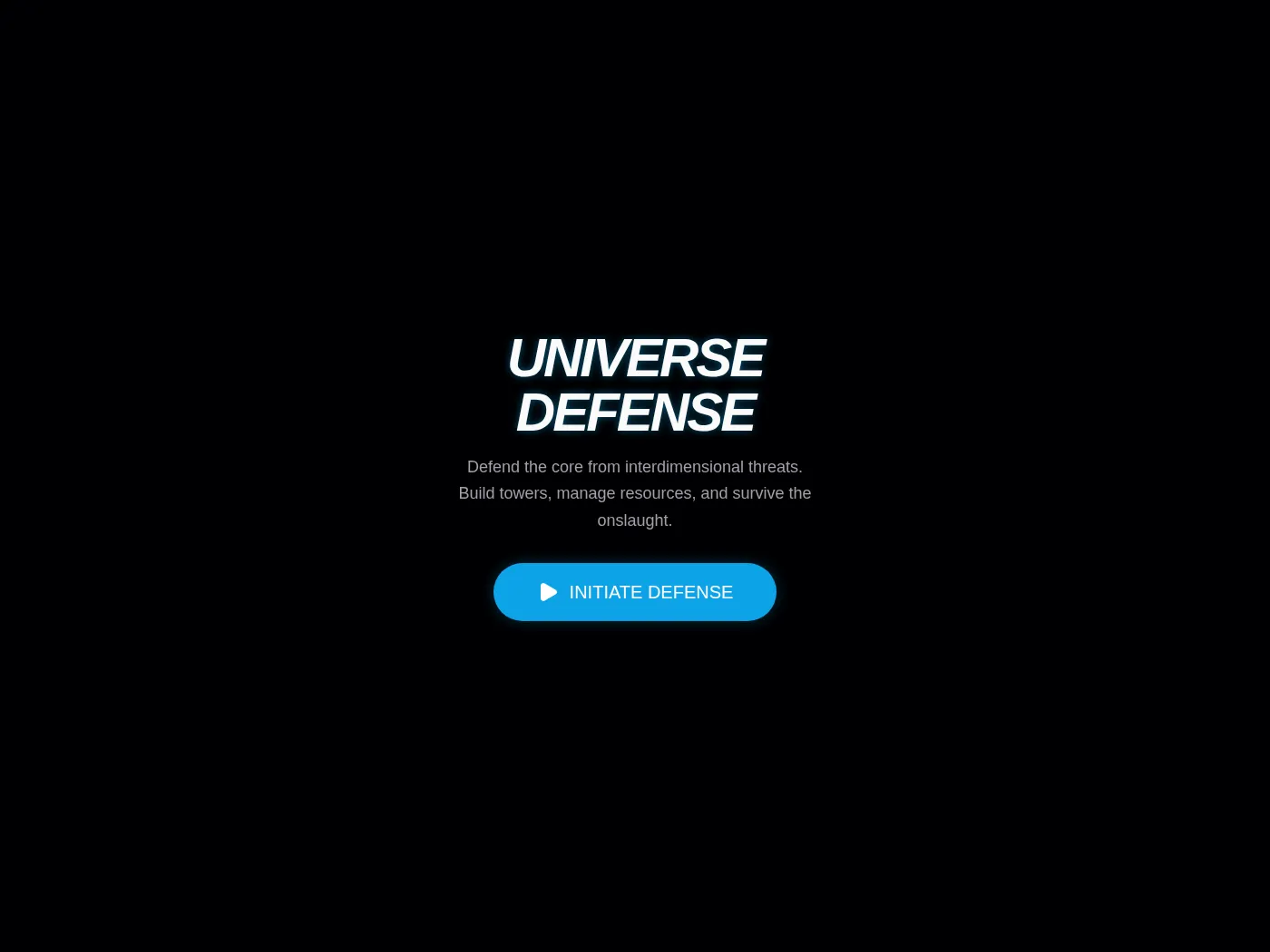 Tower Defense Universe