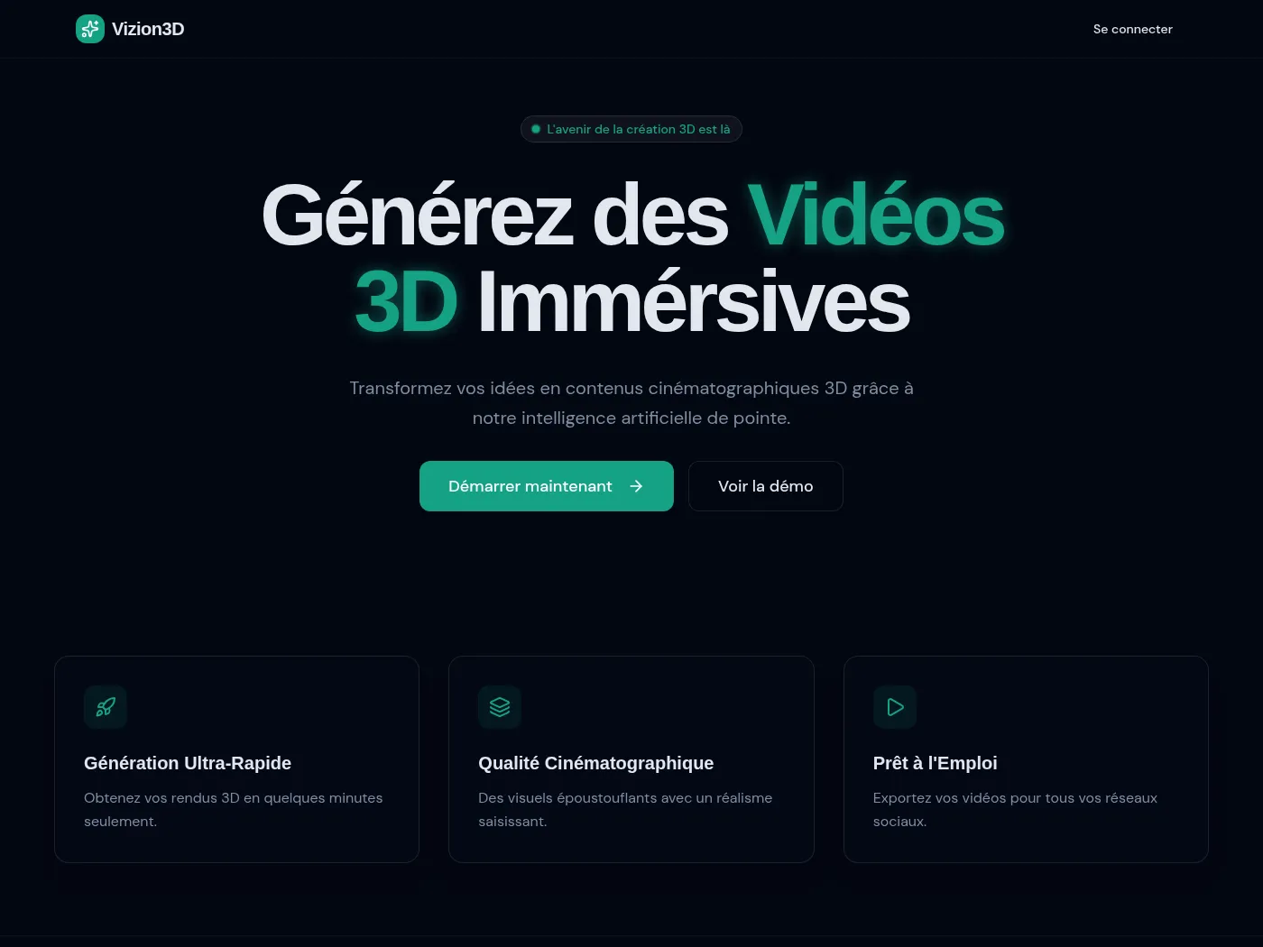 3D Video Generator