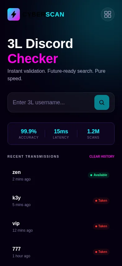 3L Discord Checker