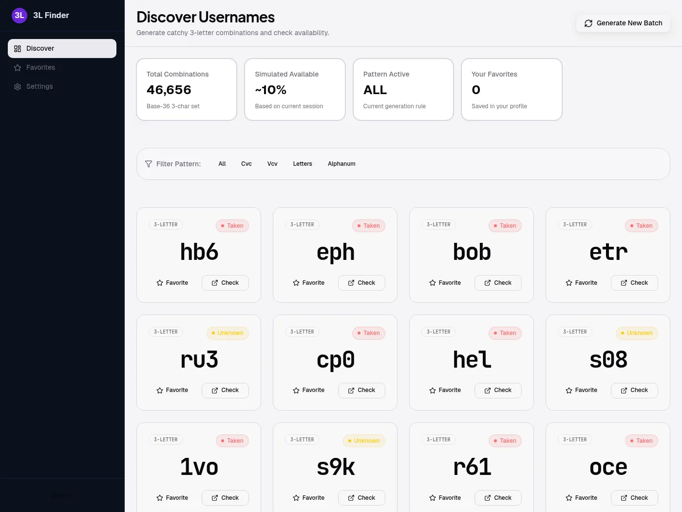 3L Discord Username Finder