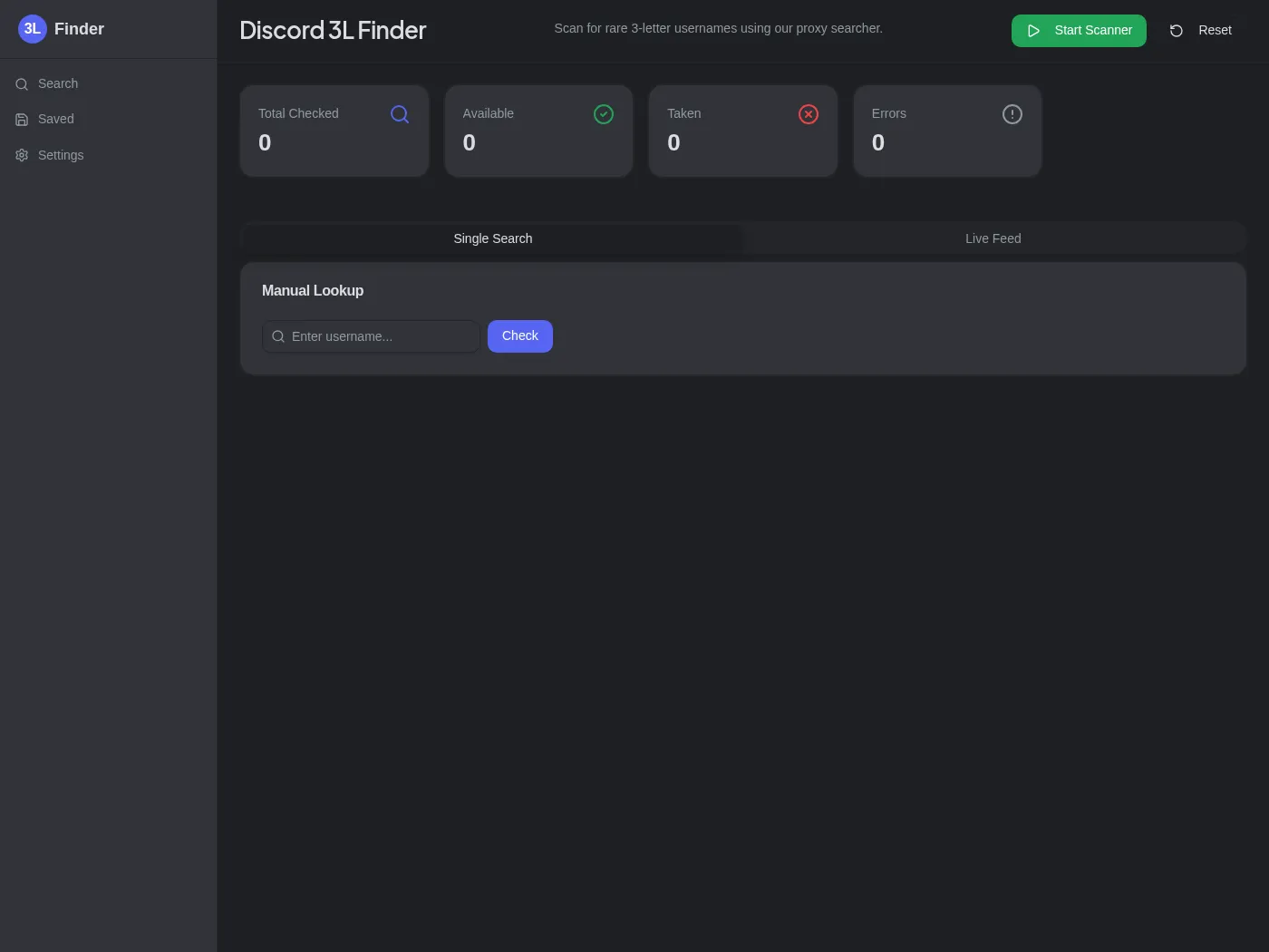 3L Discord User Finder