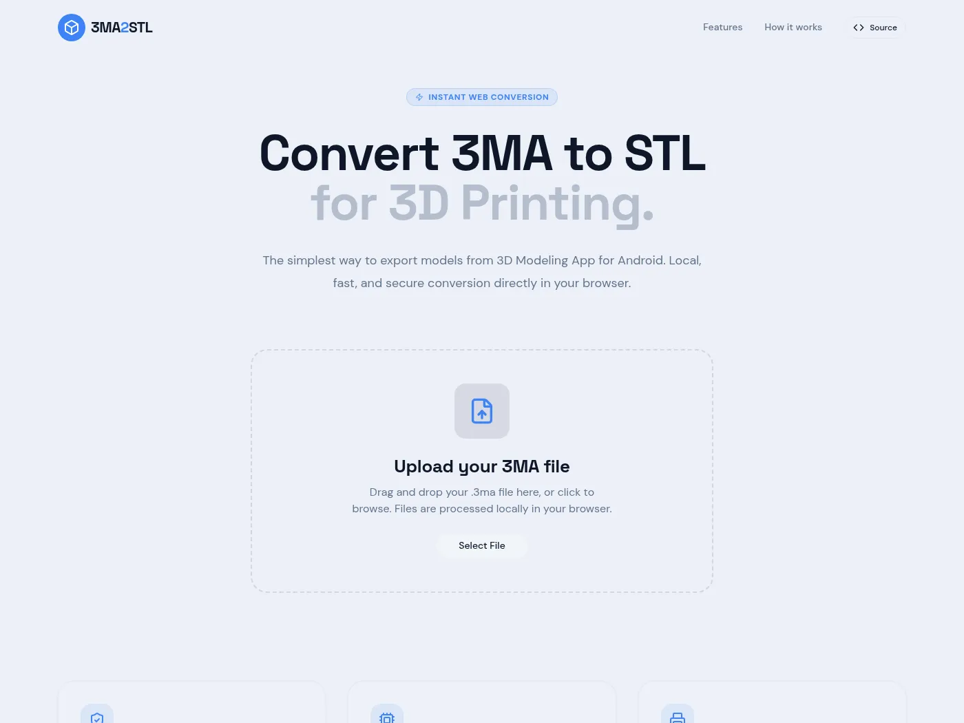 3MA to STL Converter