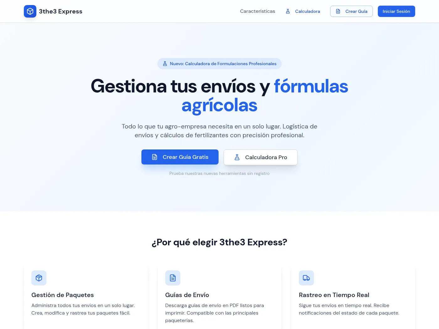3the3 Express Platform