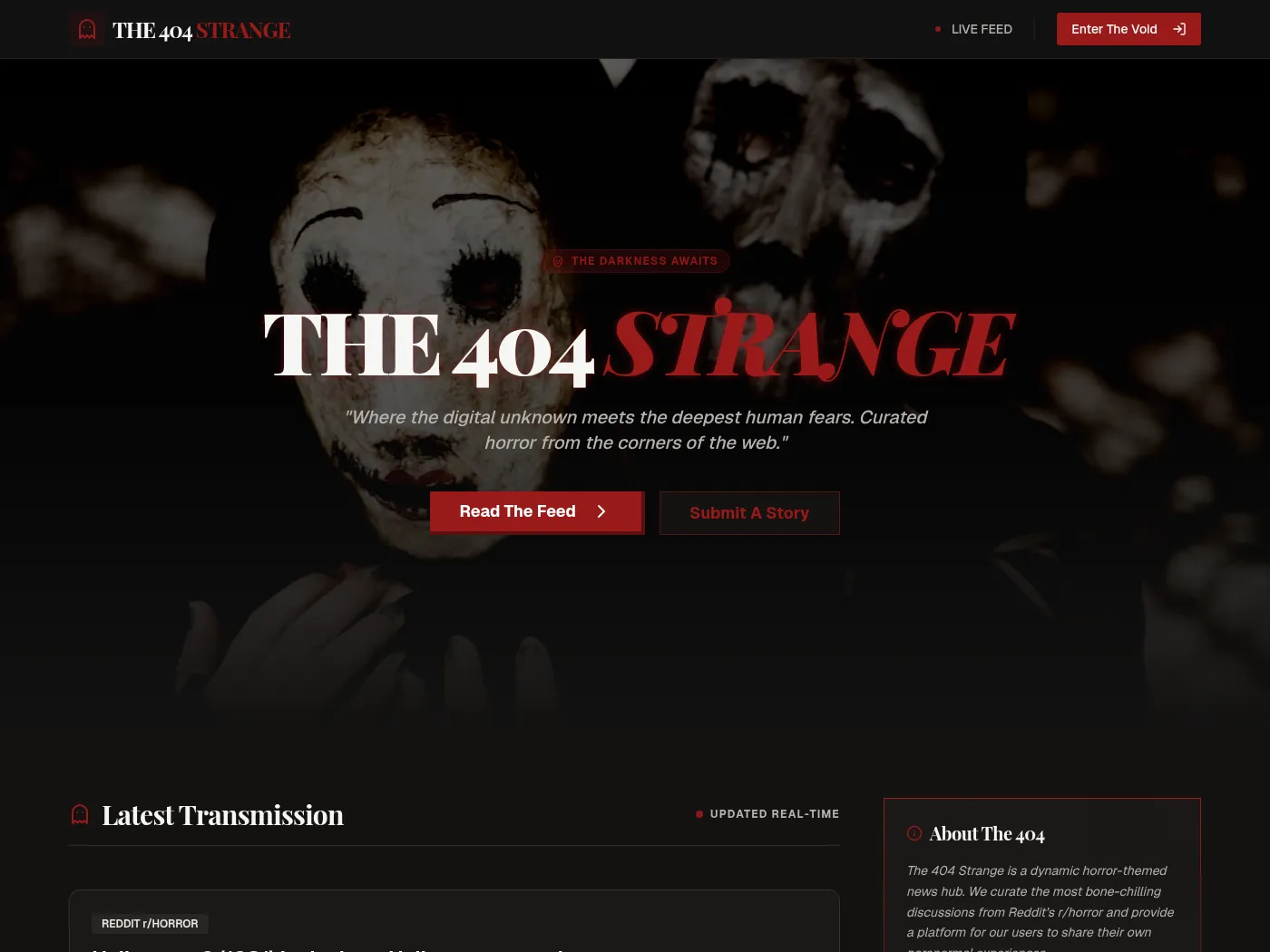The 404 Strange News Hub