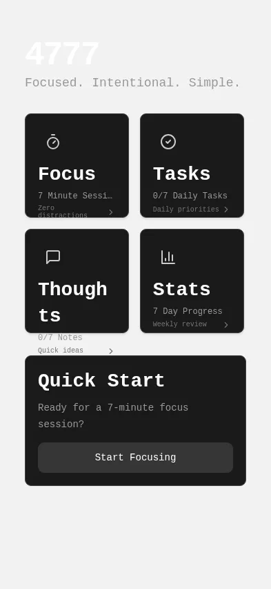 4777 Mobile App