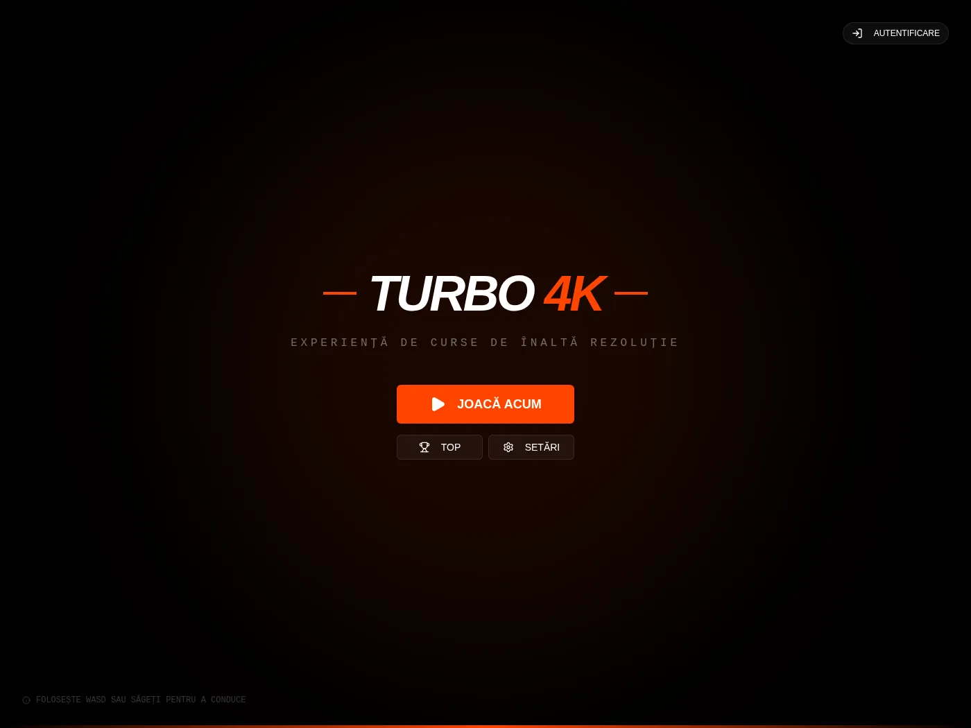 4K Car Racing Game