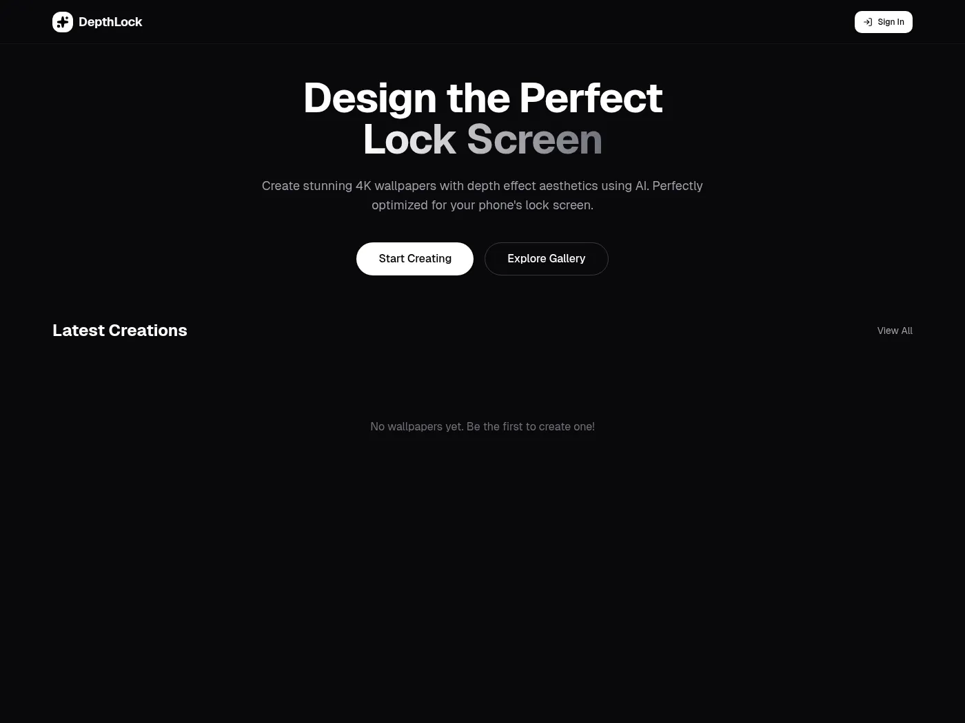 DepthLock 4K Walls