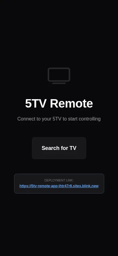 5TV Remote Control