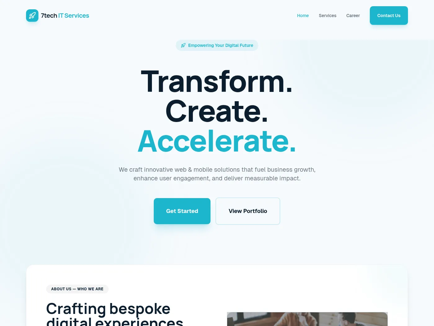 7tech IT Corporate Site