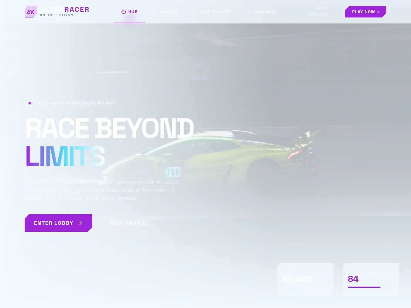 UltraRacer 8K Online