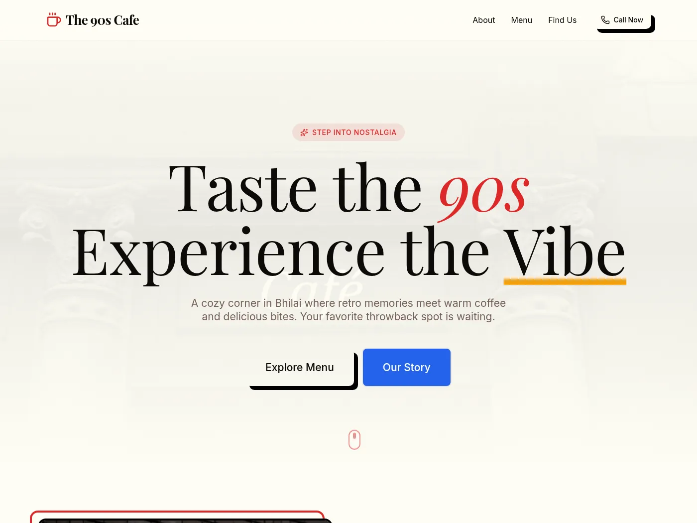The 90s Cafe