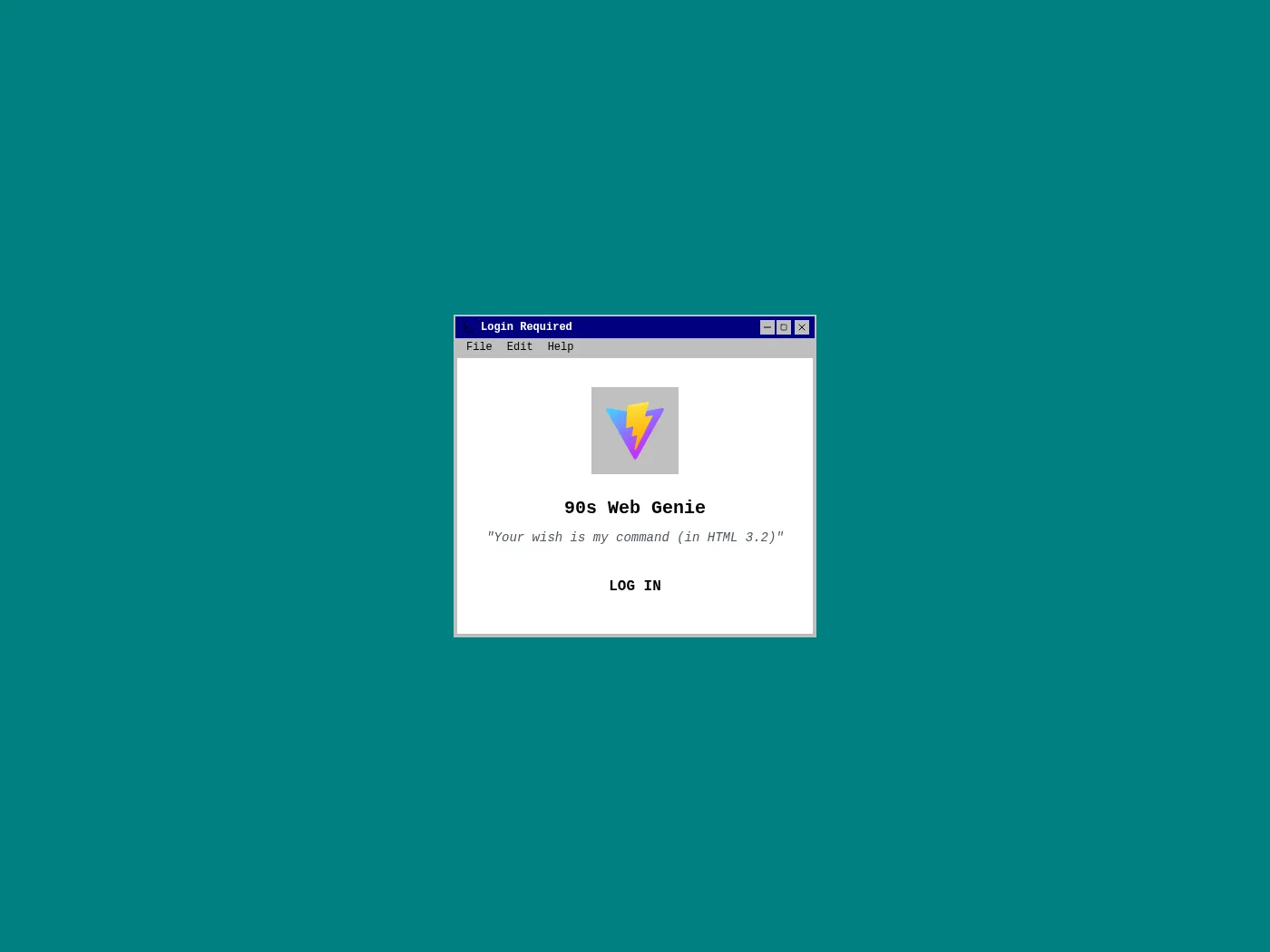 90s Web Genie