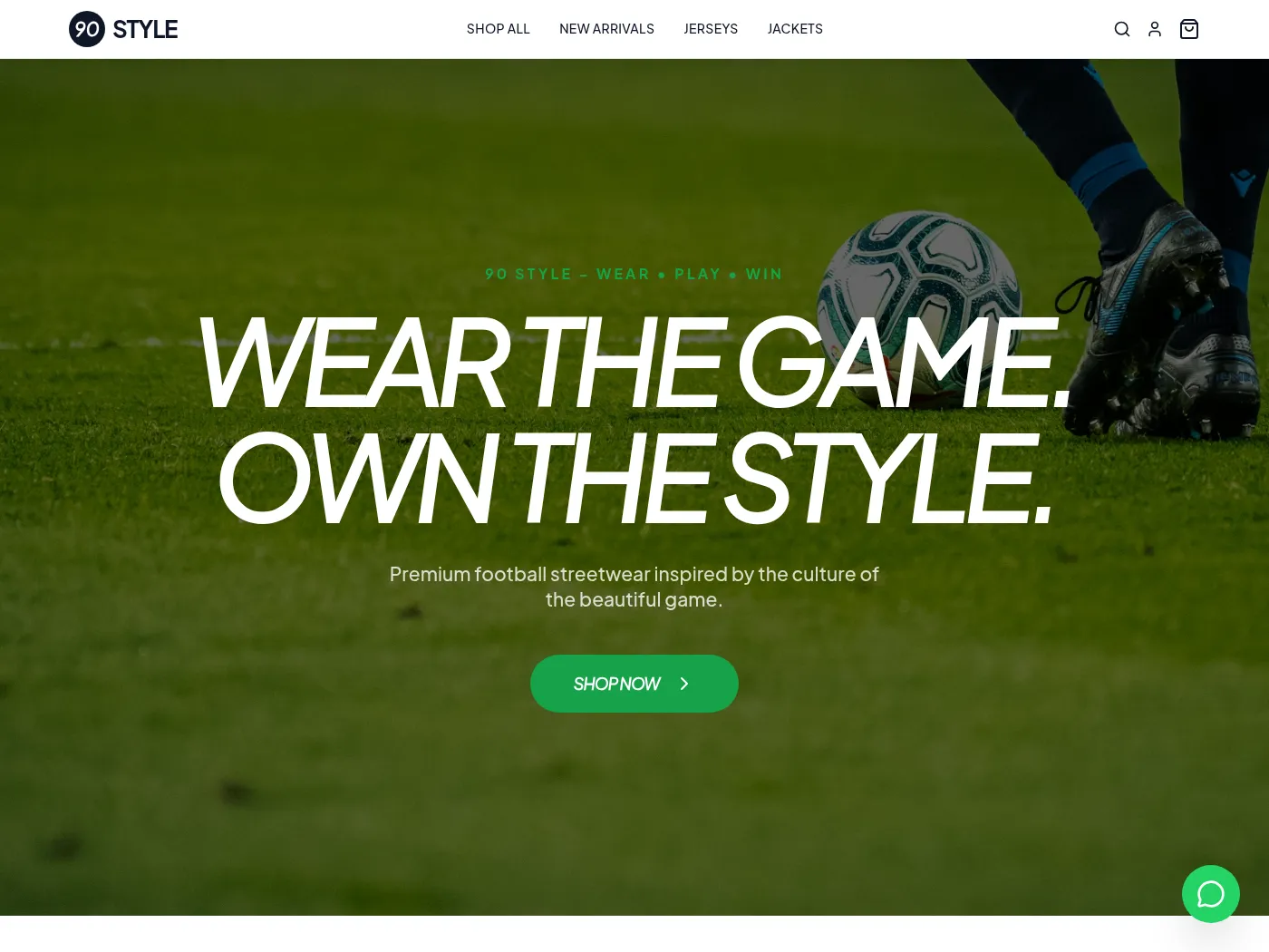 90 STYLE Football Store