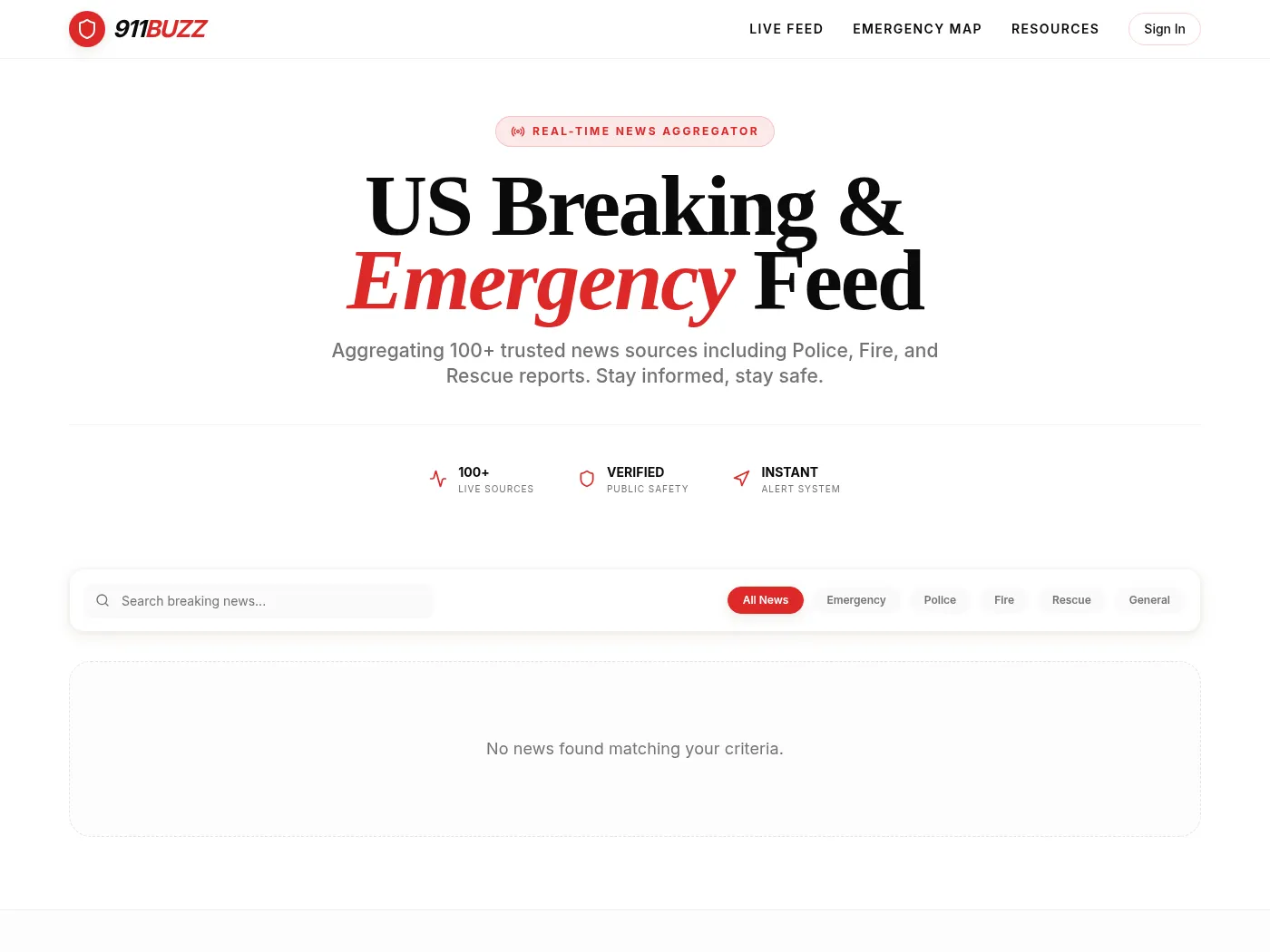 911Buzz News Grid