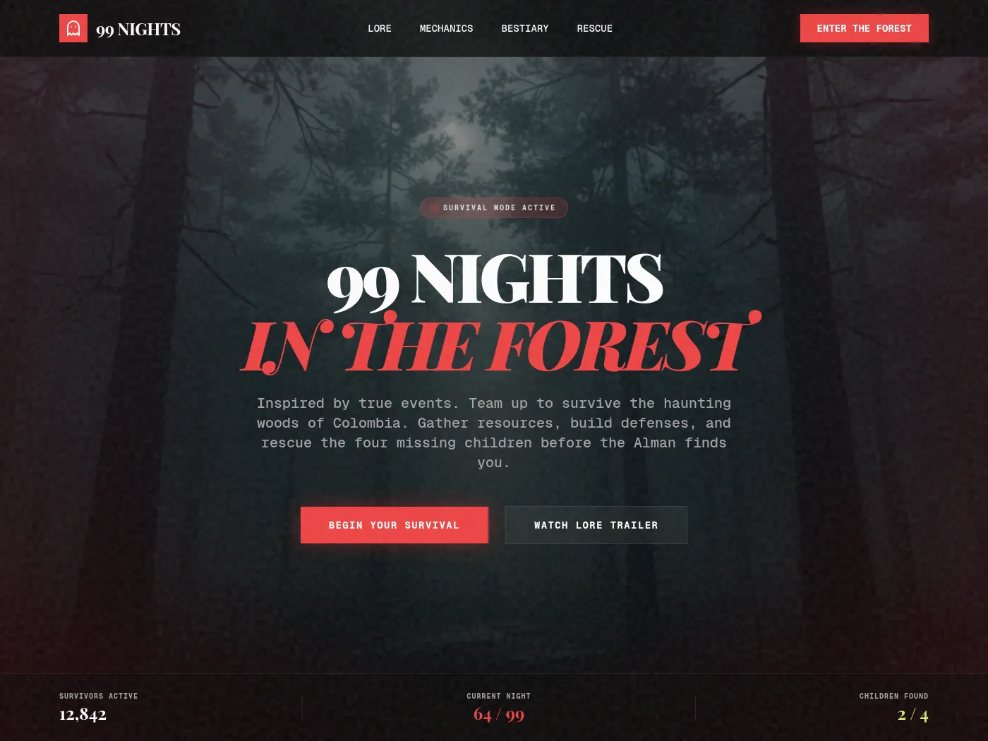 99 Nights Survival Game