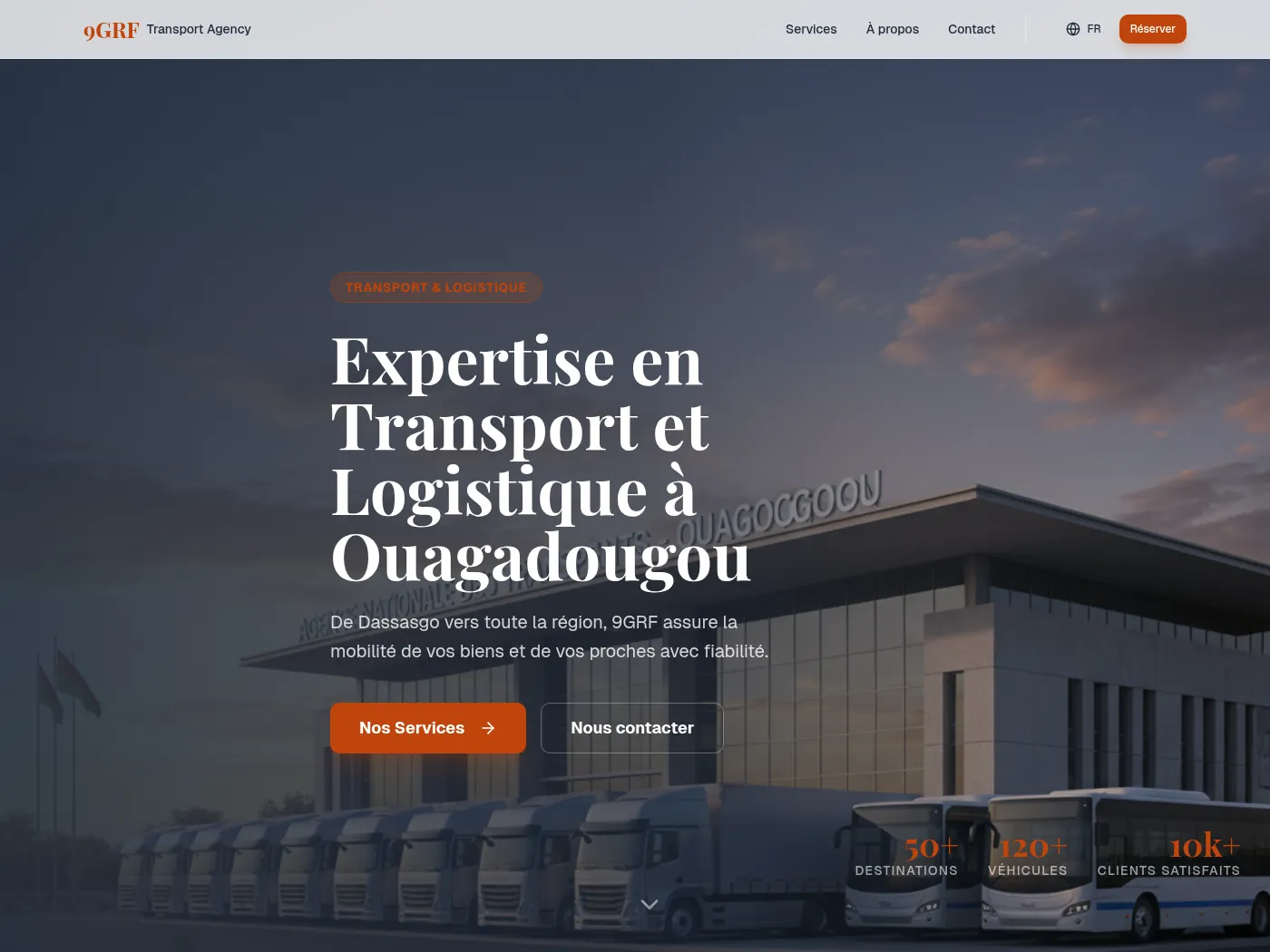 9GRF Transport Agency Site