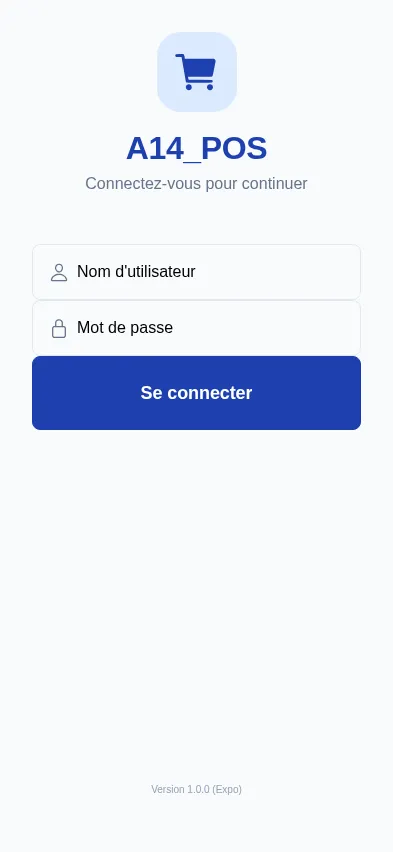 A14 POS Cordova App