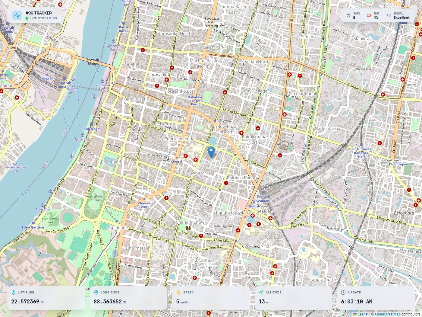 A9G GPS Tracker Web
