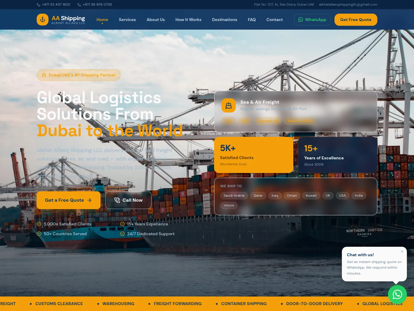 AA Shipping Revamp