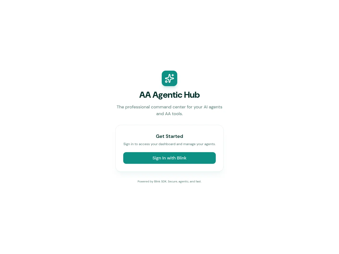 AA Web App