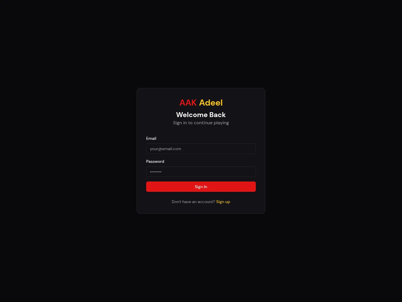 AAK Game Clone