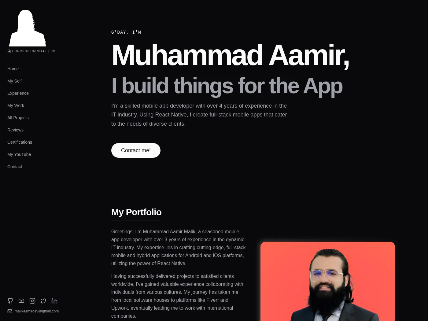 Aamir Malik Portfolio