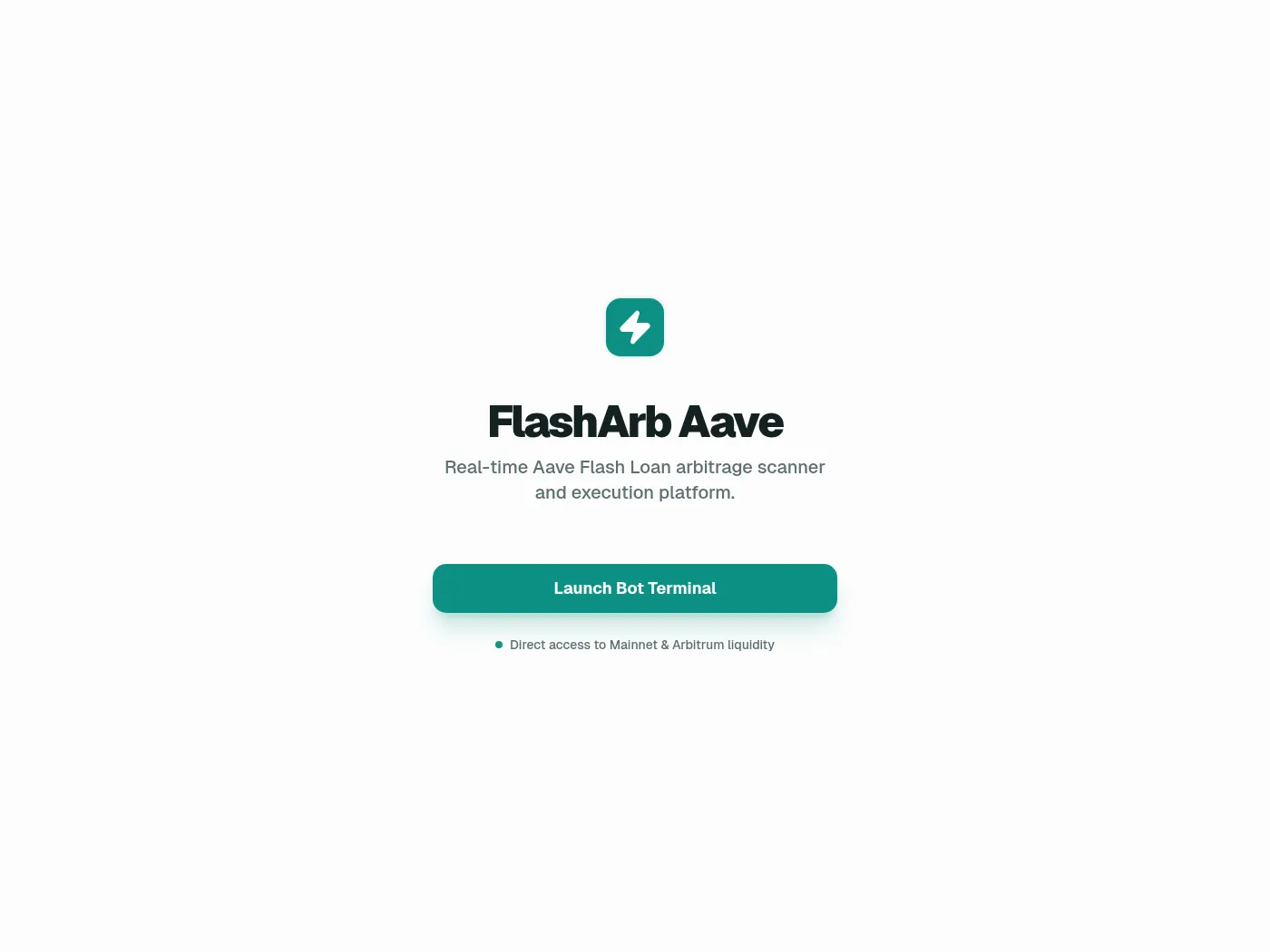 Aave Flash Arbitrage Bot