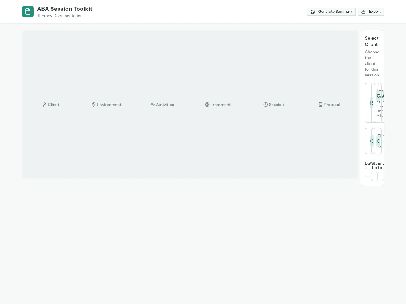 ABA Session Toolkit