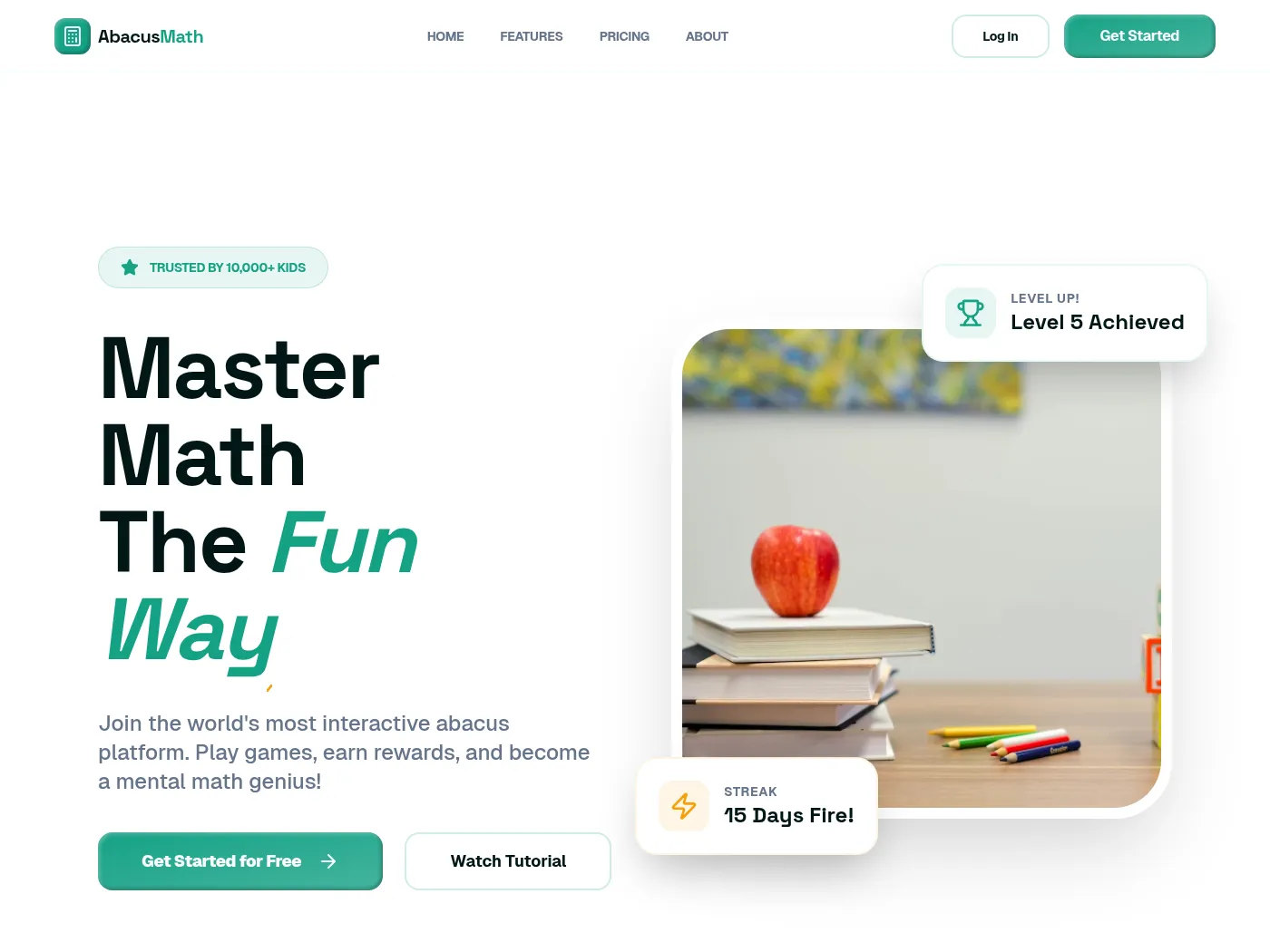 AbacusMath Kids SaaS