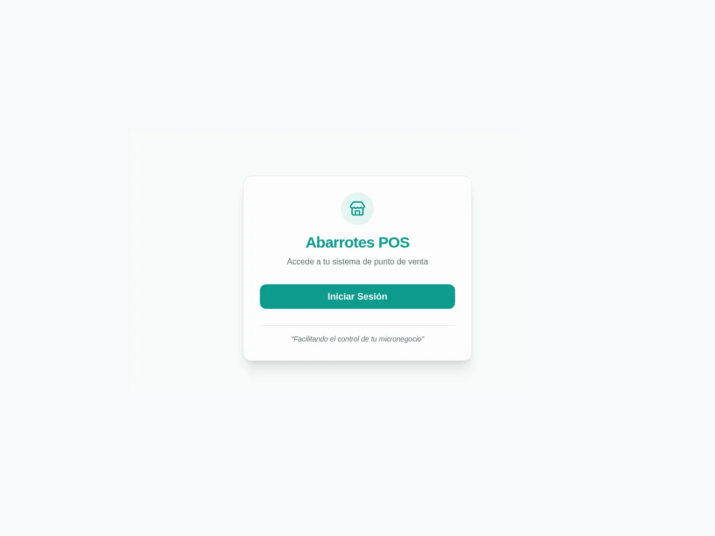 Abarrotes POS Fácil