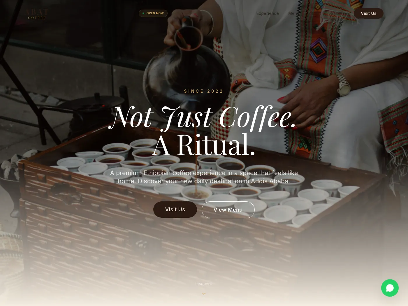 ABAT Coffee Web Presence