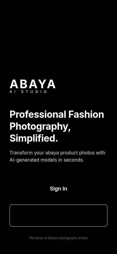 Abaya AI Studio