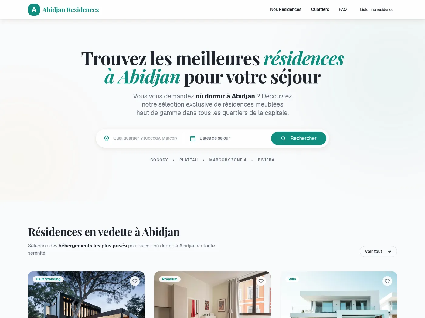 Abidjan Residences Hub