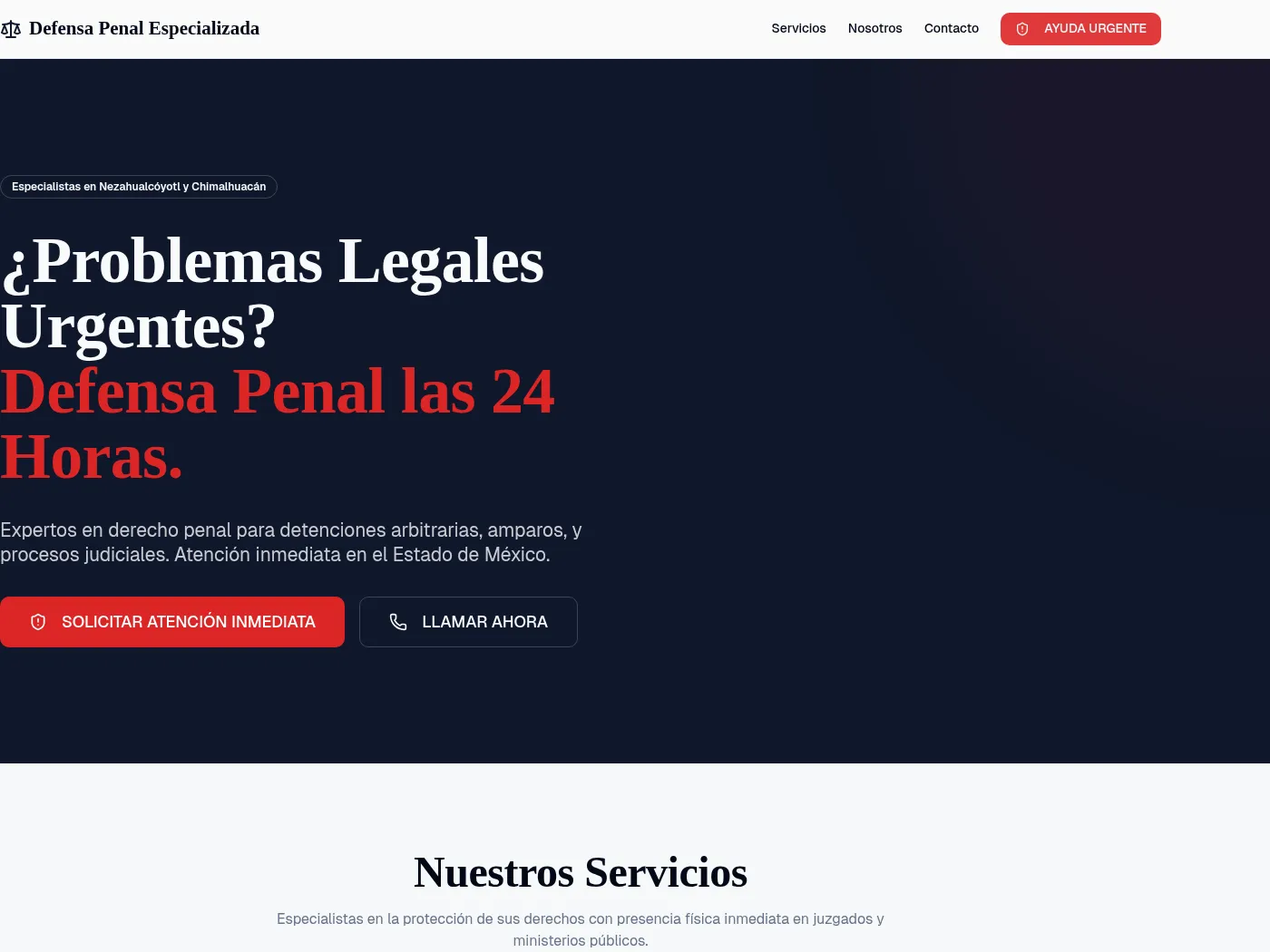 Abogado Urgente Web