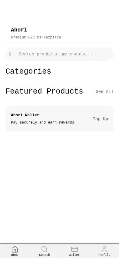 Abori Marketplace App